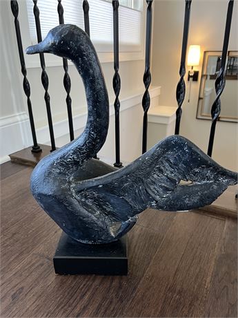 Transitional Design Online Auctions - Cast Iron Goose