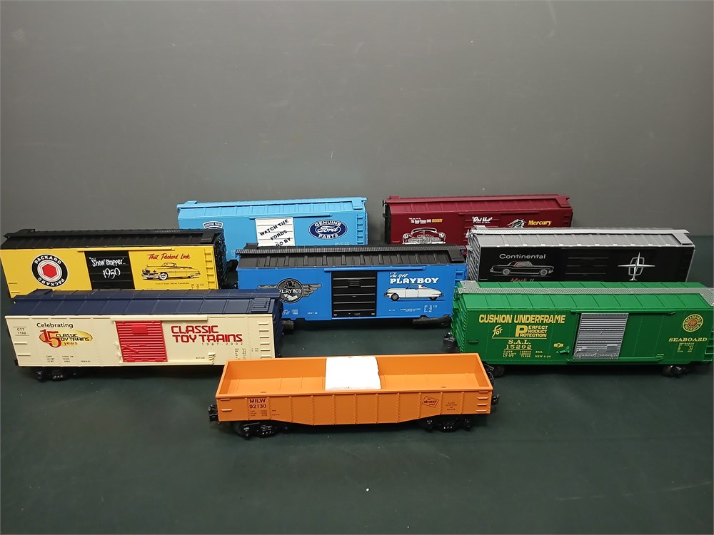 Transitional Design Online Auctions - Model train freight cars