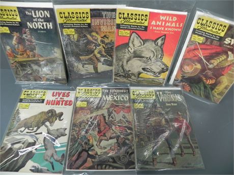 Transitional Design Online Auctions - Classics Illustrated Comic Books ...