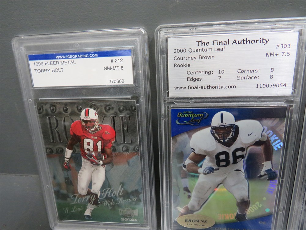 Transitional Design Online Auctions - Graded College Football Trading Cards