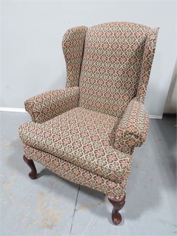Transitional Design Online Auctions - BROYHILL Prestige Wingback Arm Chair