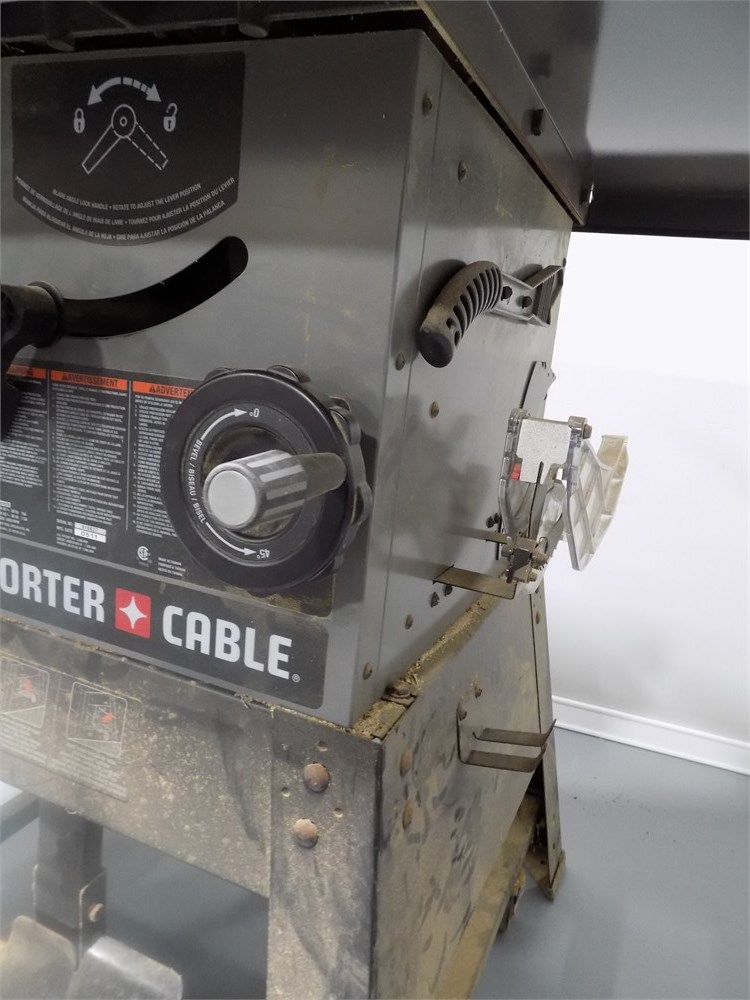 Transitional Design Online Auctions - Porter Cable Table Saw