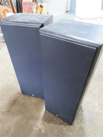 Transitional Design Online Auctions - JBL G400 Floor Speakers
