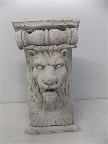 Transitional Design Online Auctions - Lion Head Moulding Plant Stand