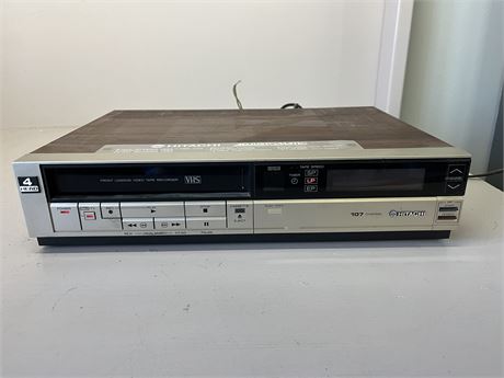 Transitional Design Online Auctions - Hitachi VHS Player