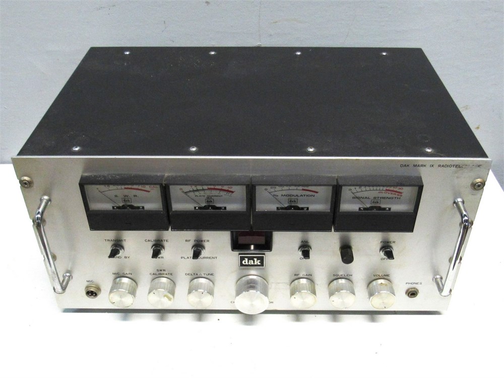 Transitional Design Online Auctions - DAK Mark IX Radio Telephone - M ...
