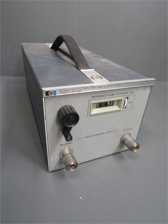 Transitional Design Online Auctions - HP 8742A Reflection Test Unit