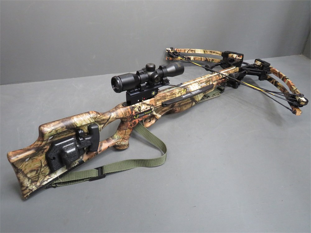 Transitional Design Online Auctions - TENPOINT Titan Xtreme Crossbow w ...