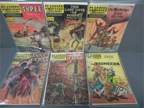 Transitional Design Online Auctions - Classics Illustrated Comic Books ...