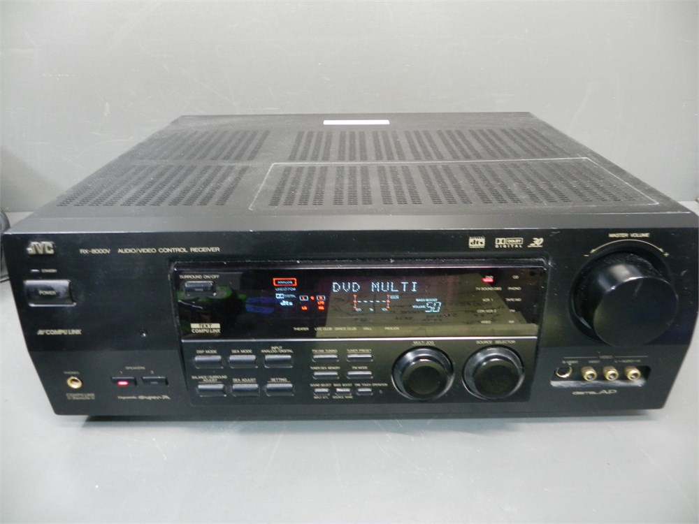 Transitional Design Online Auctions - JVC RX-8000V Receiver / Remote