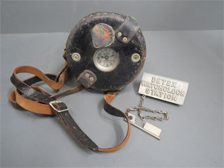 Transitional Design Online Auctions - DETEX Guardsman Watchclock