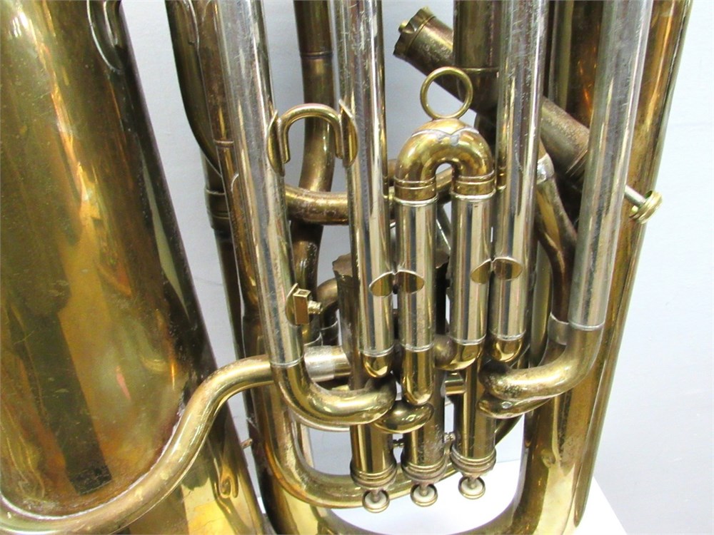 Transitional Design Online Auctions - Besson - England Tuba - Vintage ...