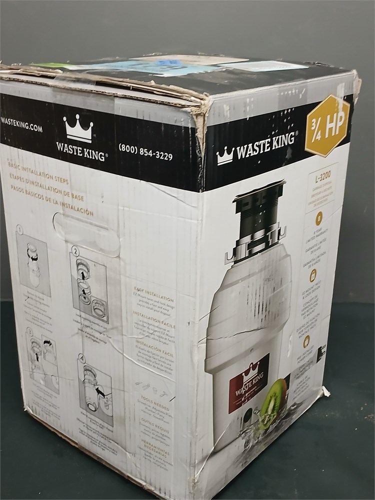 Transitional Design Online Auctions - Waste King L-3200 Legend Series 3 ...