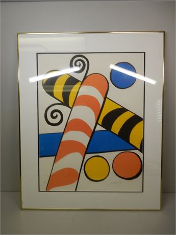Transitional Design Online Auctions - Alexander Calder Signed ...