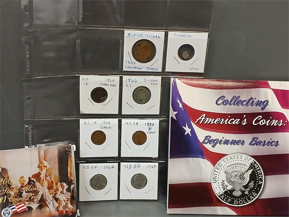 Transitional Design Online Auctions - Coin Collection / Proof Sets ...