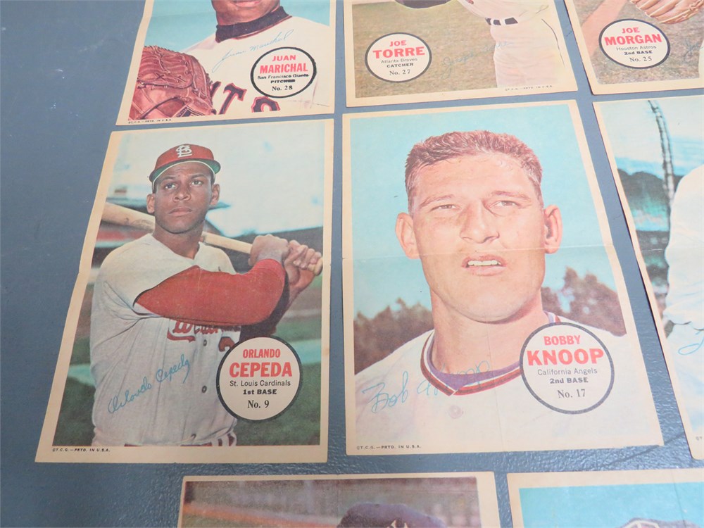 Transitional Design Online Auctions - 1967 Topps Pin-Ups Mini Player ...
