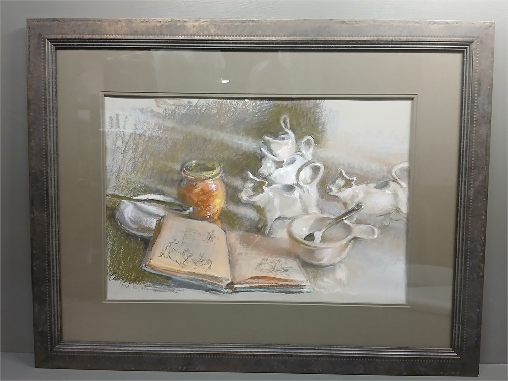 Transitional Design Online Auctions - Original Pastel "The Kings ...