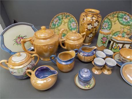 Transitional Design Online Auctions - Japanese Lusterware China