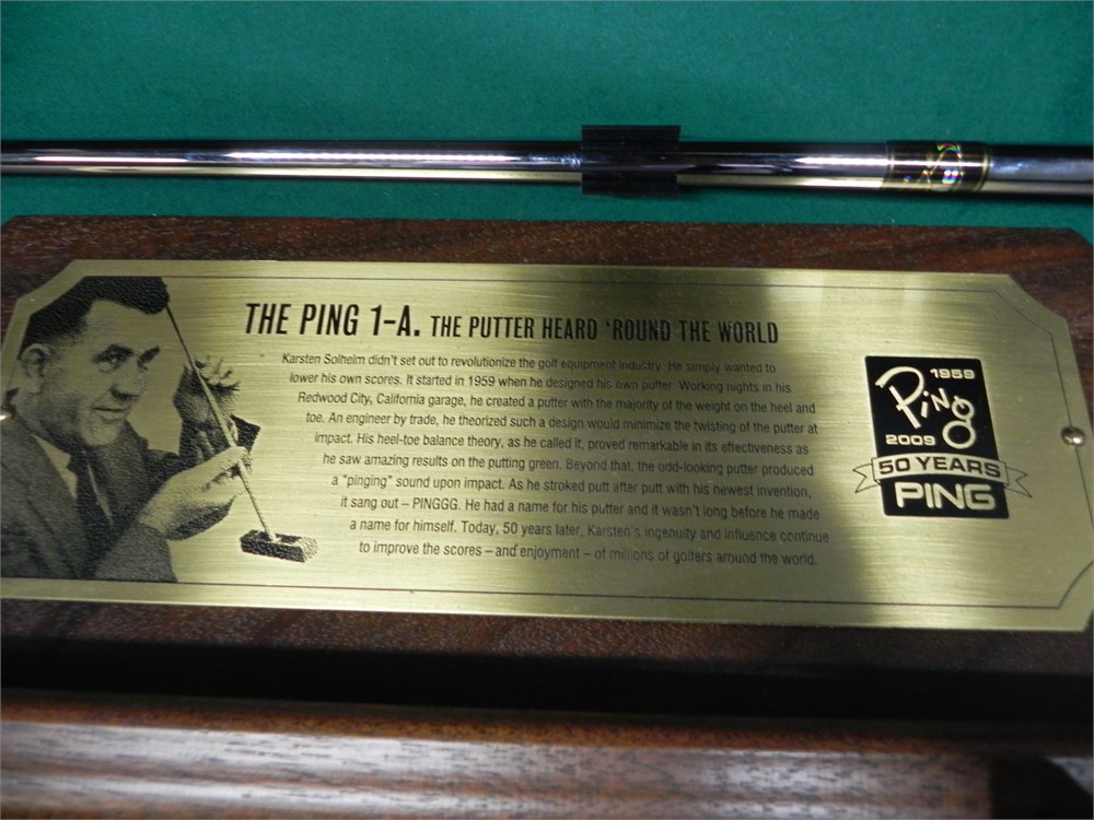 Transitional Design Online Auctions - PING 50th Anniversary 1-A Gold ...