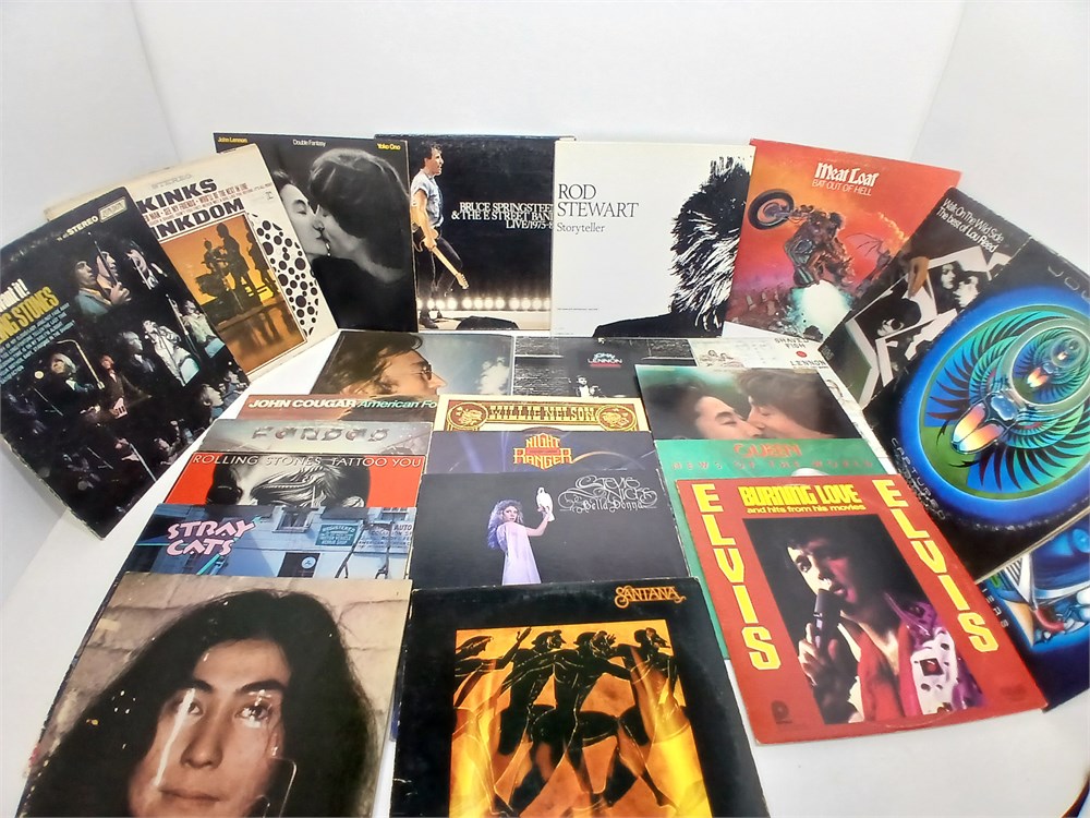 Transitional Design Online Auctions - Classic Rock Vinyl Records