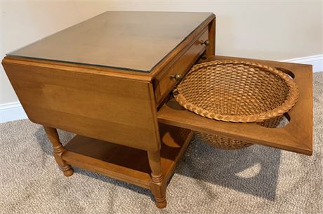 Transitional Design Online Auctions - CONANT-BALL Rock Maple Drop Leaf ...