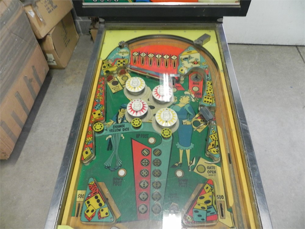 Transitional Design Online Auctions - Little Joe Pinball Machine / 1972