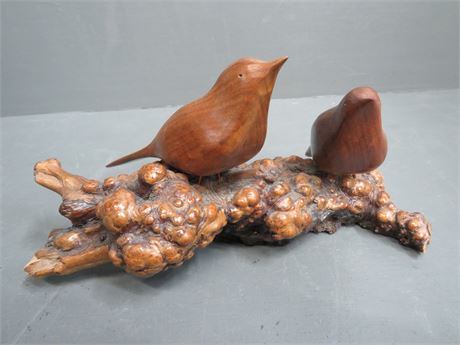 Transitional Design Online Auctions - Charles A. Sutton Wood Sculpture