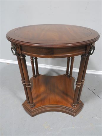 Transitional Design Online Auctions - Cherry Entryway/End Table