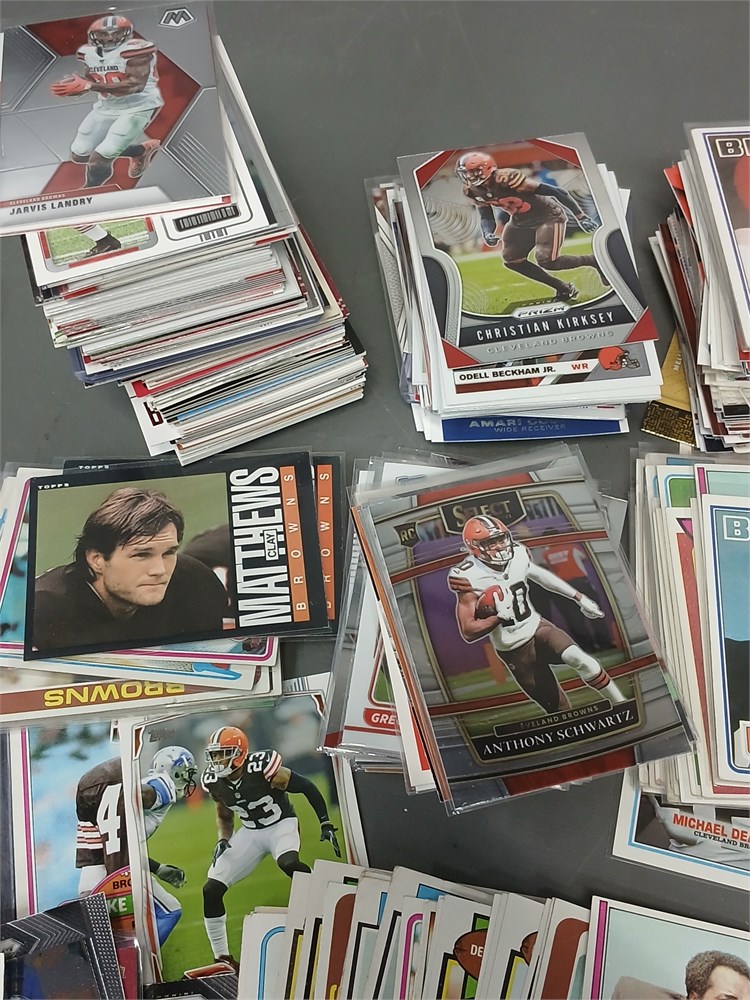 Transitional Design Online Auctions - Cleveland Browns Sports Cards ...