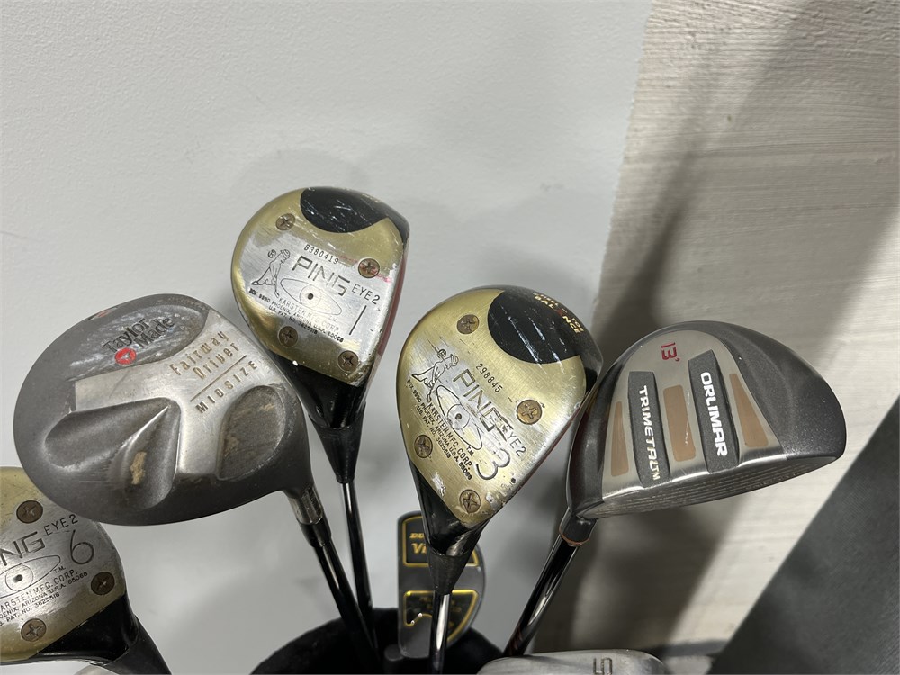 Transitional Design Online Auctions - Golf Bag / Clubs / Presentation ...