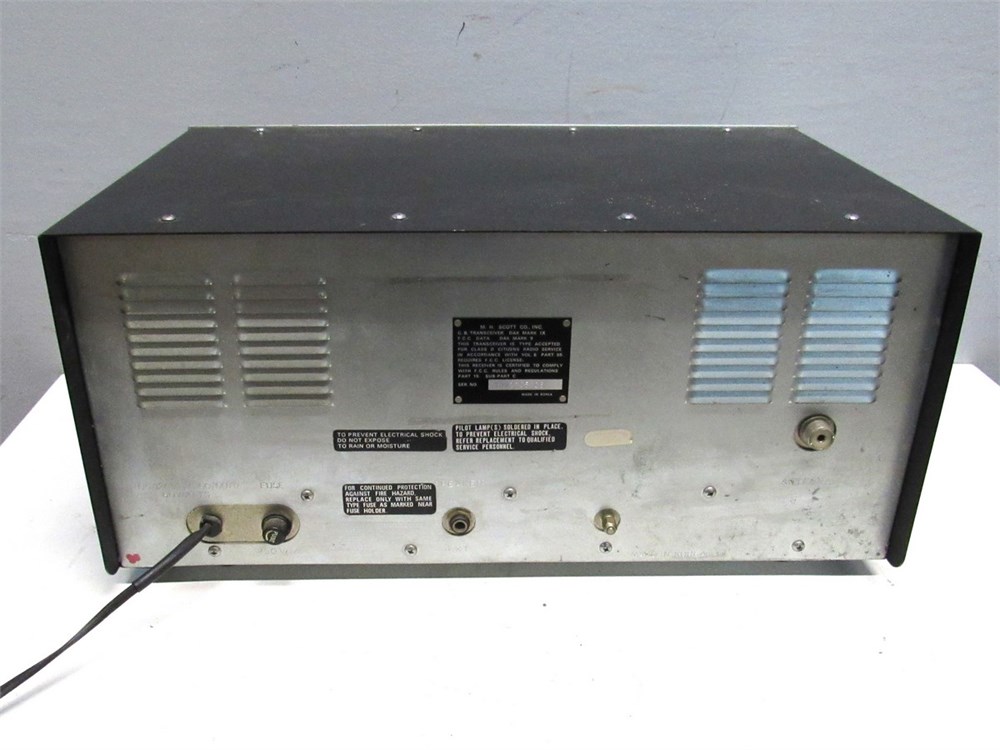 Transitional Design Online Auctions - DAK Mark IX Radio Telephone - M ...