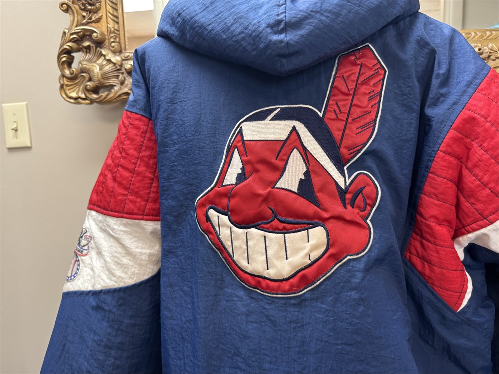 Transitional Design Online Auctions - Jacket-Cleveland Indian Chief ...