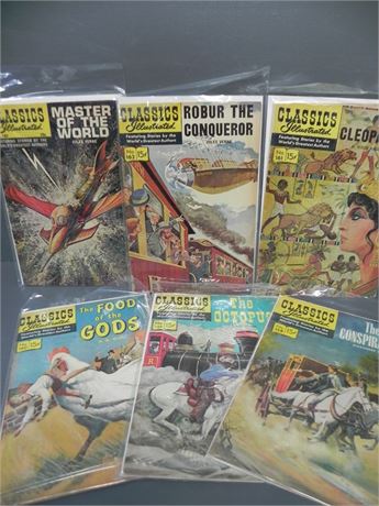 Transitional Design Online Auctions - Classics Illustrated Comic Books ...