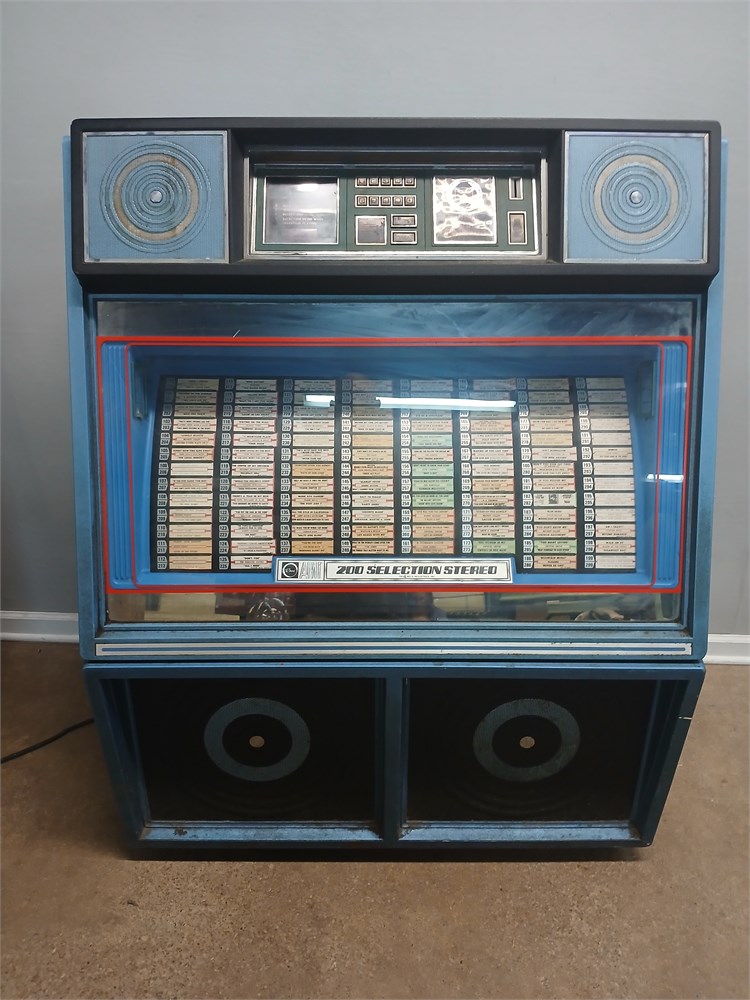 Transitional Design Online Auctions - Rowe International Inc. Jukebox ...