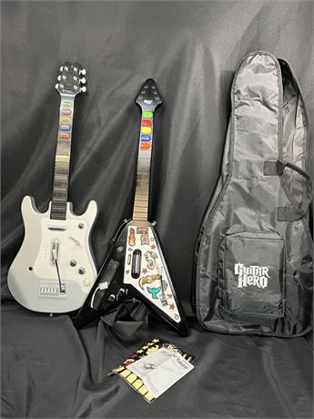 Transitional Design Online Auctions - Nintendo Wii Rockstar Guitars / 2
