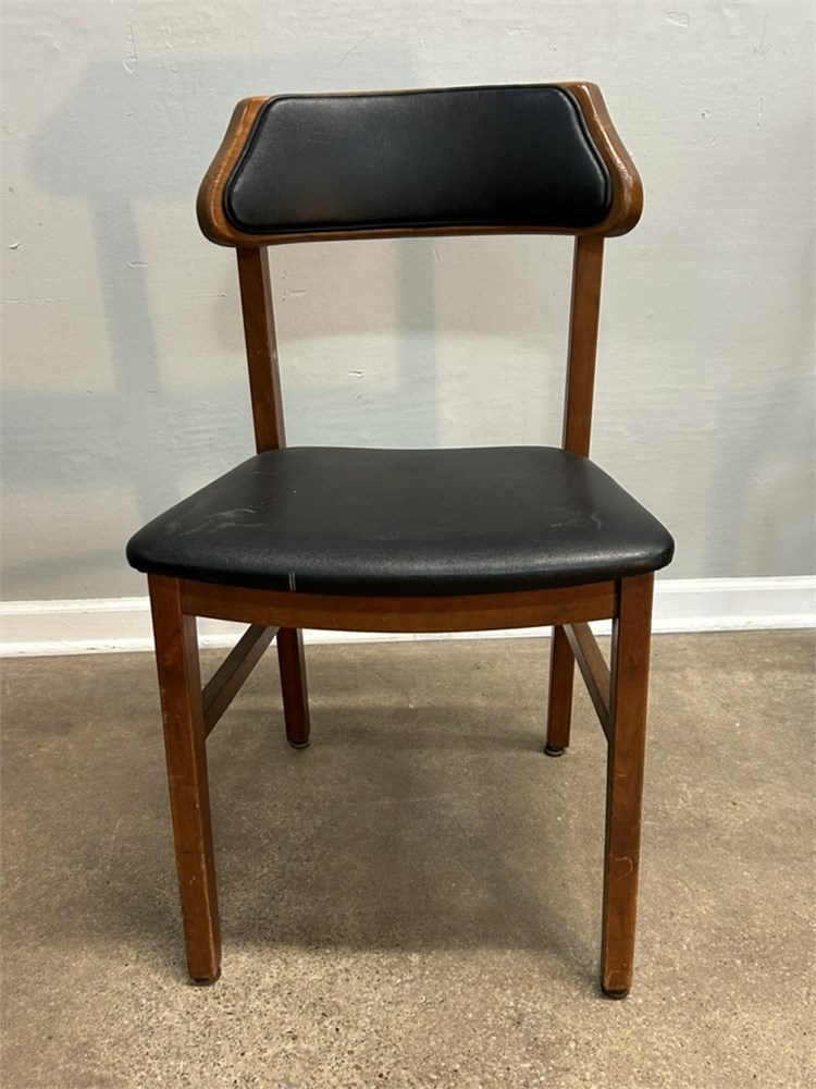 Transitional Design Online Auctions - Mid-Century Dining Chairs w ...