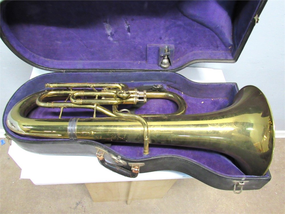 Transitional Design Online Auctions - F. A. Reynolds & Co. Euphonium ...