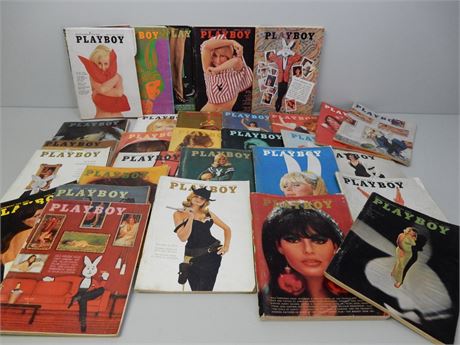 Transitional Design Online Auctions - 1960's Playboy Magazines