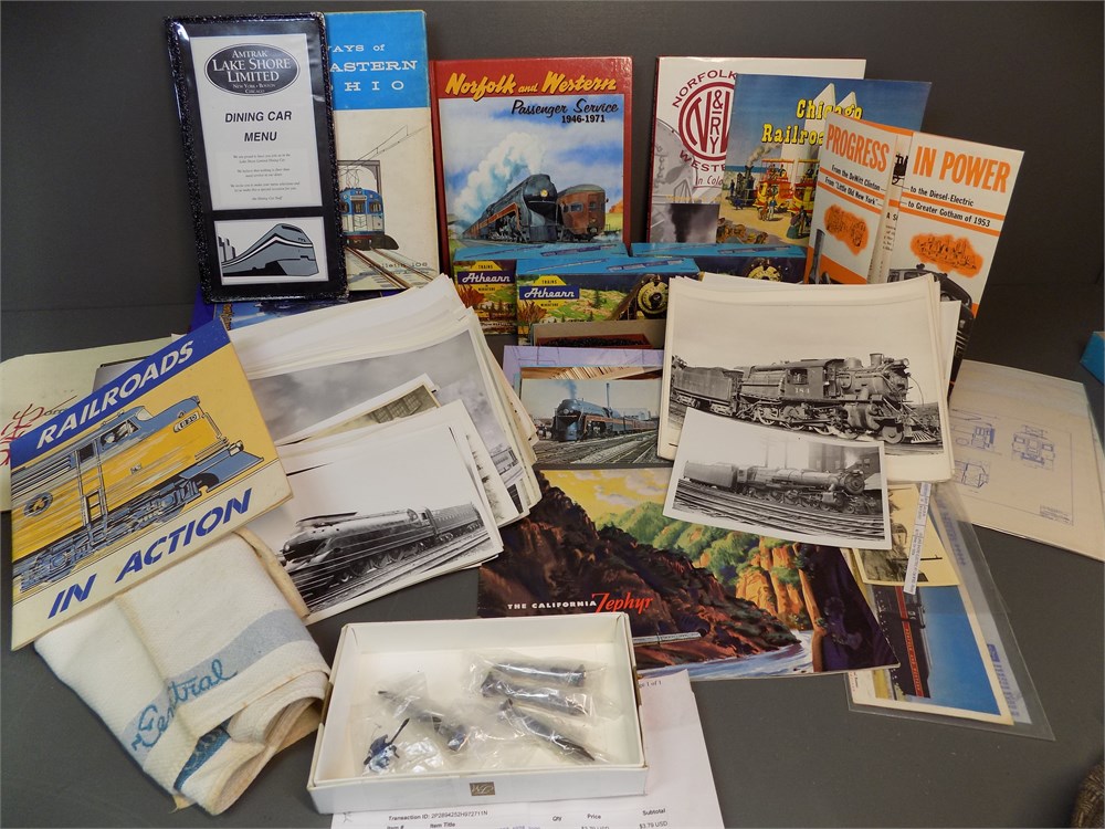 Transitional Design Online Auctions - Vintage Railroad Collectibles