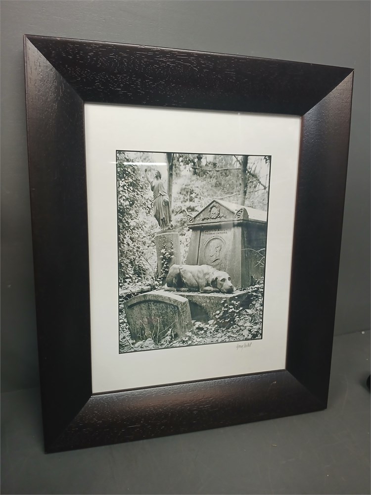 Transitional Design Online Auctions - Signed Garry Seidel 'Man's best ...