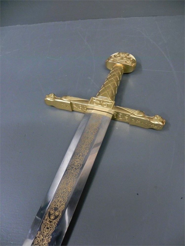 Transitional Design Online Auctions - "The Emperor Charlemagne Sword ...