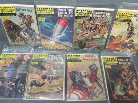 Transitional Design Online Auctions - Classics Illustrated Comic Books ...