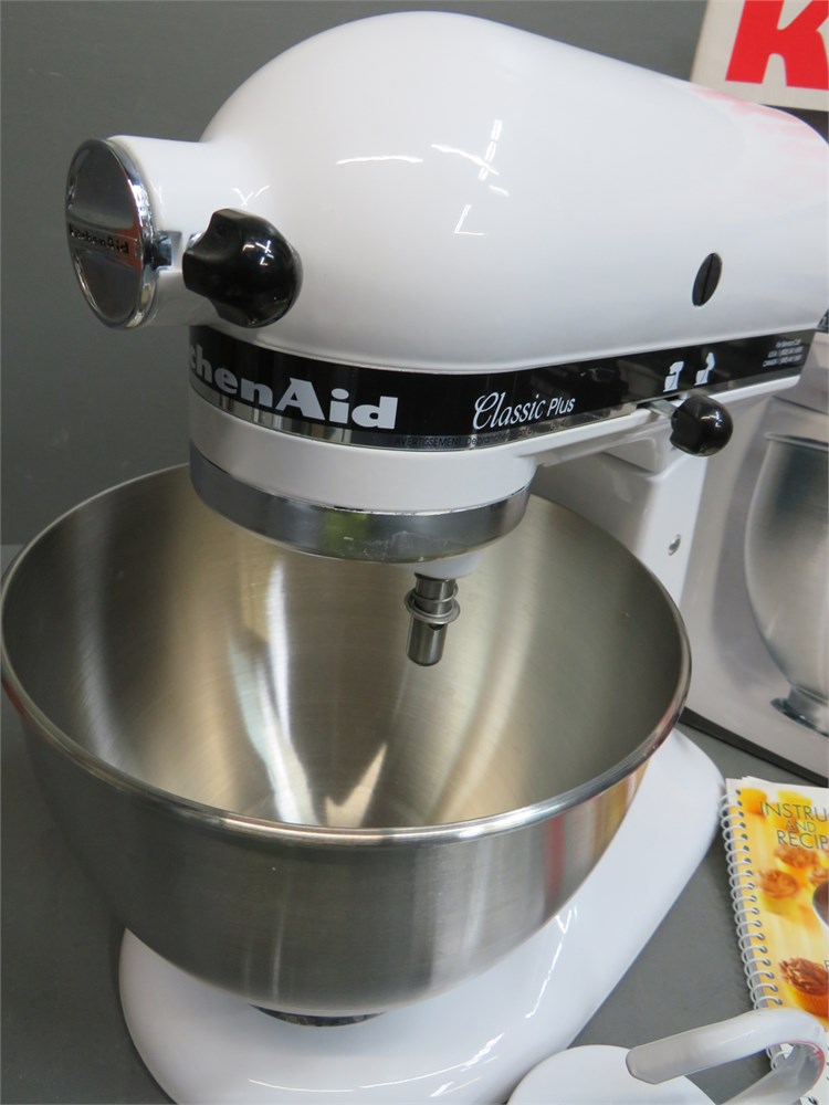 Transitional Design Online Auctions - KITCHENAID Classic Plus Mixer