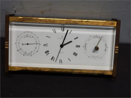 Transitional Design Online Auctions - Hamilton Barometer / Thermometer ...