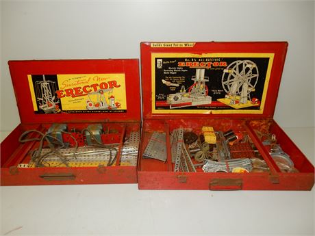 Transitional Design Online Auctions - Electric Erector Sets / AC ...