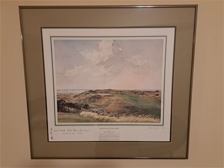 Transitional Design Online Auctions - Signed Kenneth Reed Fine Art Golf ...