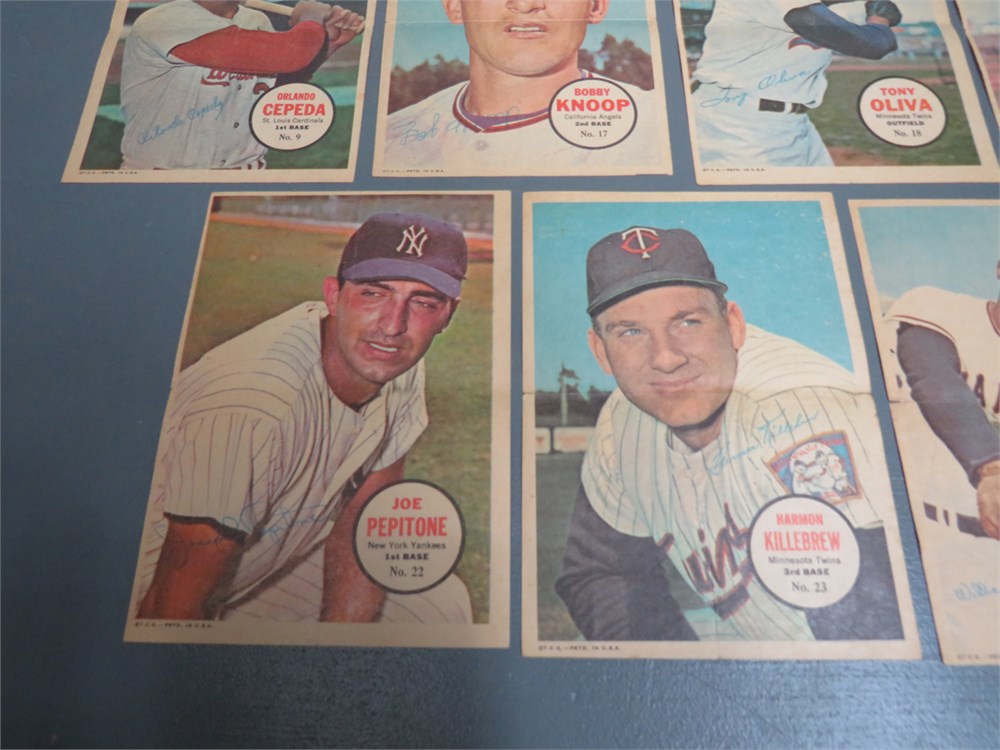 Transitional Design Online Auctions - 1967 Topps Pin-Ups Mini Player ...