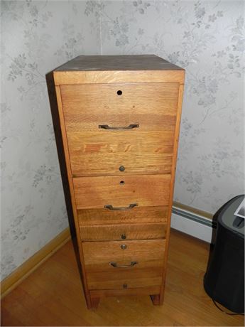 Transitional Design Online Auctions - Custom Built Quality Wood File ...