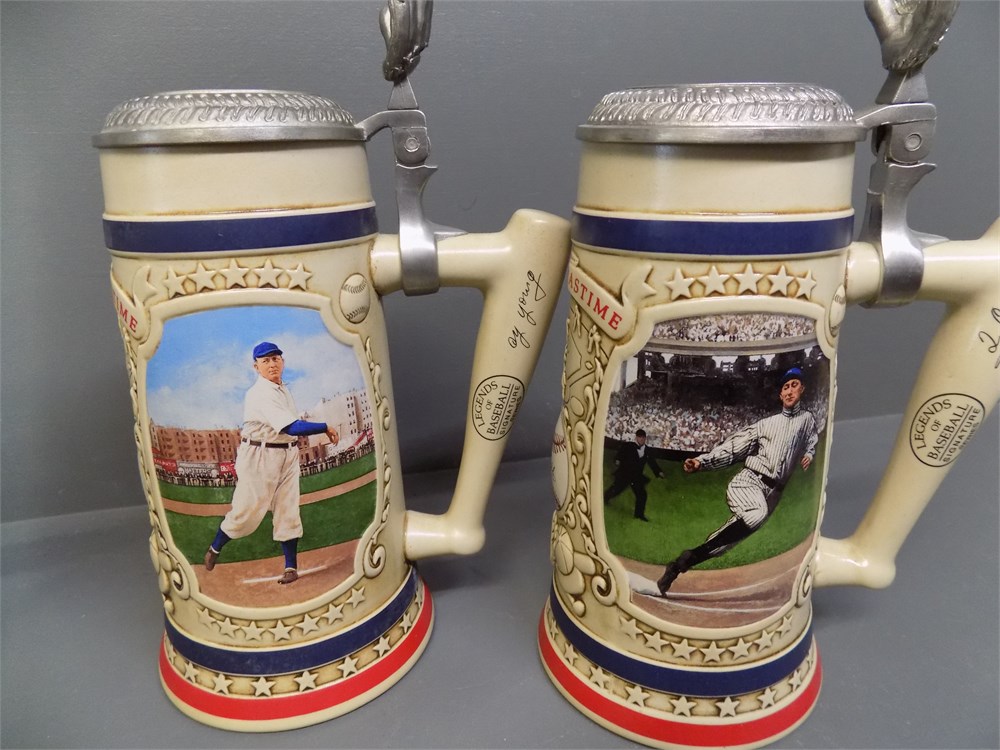 Transitional Design Online Auctions - Baseball Beer Steins