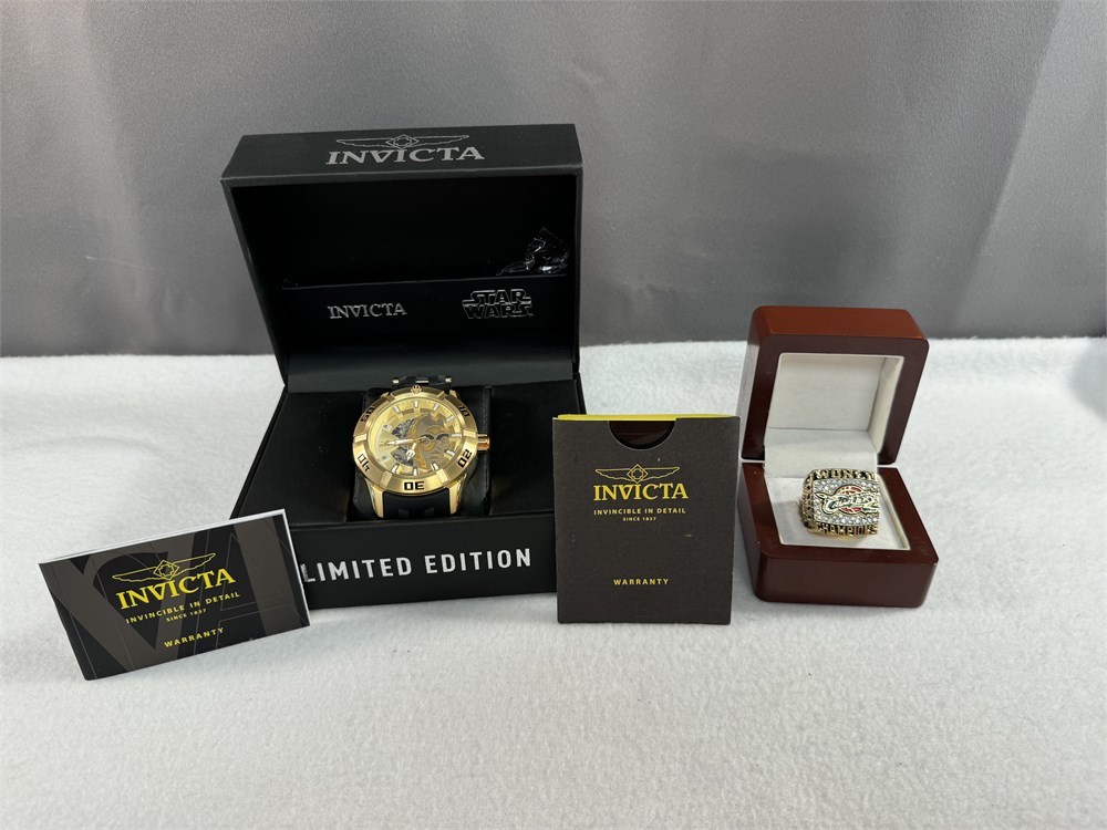 Transitional Design Online Auctions - Watch-CP30 Star Wars Invicta ...